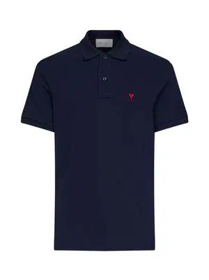 Ami Paris Patchwork Polos For Men