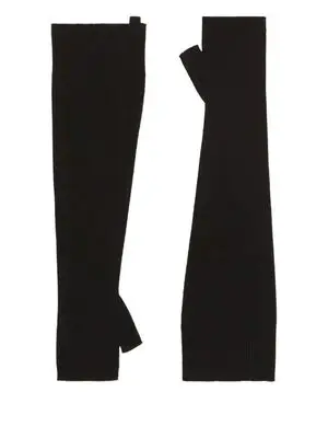 Dolce & Gabbana Rib Knit Gloves