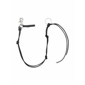 Our Legacy Leather Keyring - Black