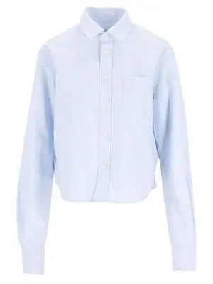AMI AMI PARIS Cropped Oxford Shirt