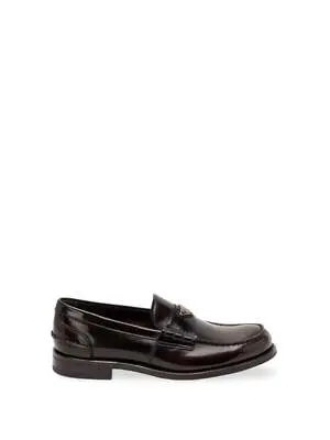 Prada Brushed Leather Loafers - Multicolor