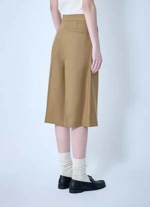 Max Mara Linen Bermuda Shorts - Brown