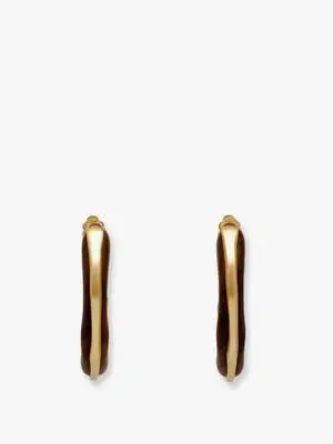 Cult Gaia Madeira Natural Wood Earrings - Multicolor