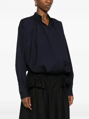 Dries Van Noten Cenver Cotton Shirt - Blue
