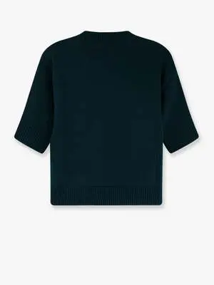 Gucci Wool Sweater With Frontal Logo Embroidery