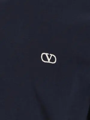 Valentino Garavani Cotton Jersey T-shirt - Blue