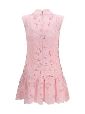 SELF-PORTRAIT Guipure Mini Dress