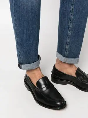 Brunello Cucinelli Traditional Fit Five-pocket Denim Trousers