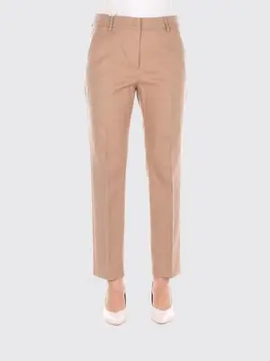 Max Mara Cotton Trousers - Brown
