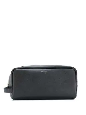 Saint Laurent Beauty Case Pelle Goffrata - Black