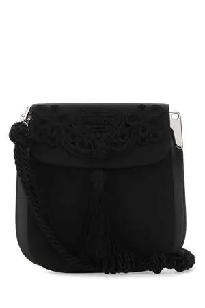 Prada Nylon Crossbody Bag - Black