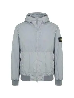 Stone Island Logo-patch Jacket - Gray