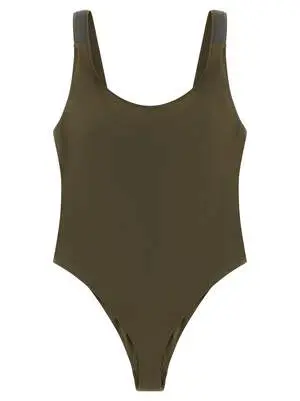 Brunello Cucinelli Precious Details' One-piece Swimsuit - Green