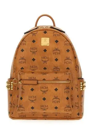 Mcm Monogram Backpack - Multicolor