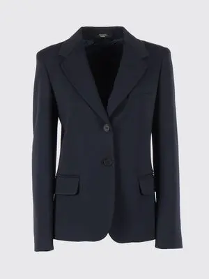 Max Mara Opice Single Breasted Cotton Blend Blazer
