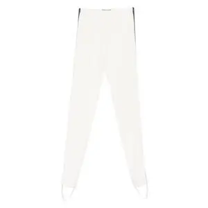 Prada Neutrals Trousers Leggings - Cream