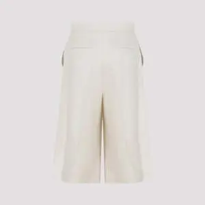 Max Mara Linen Bermuda