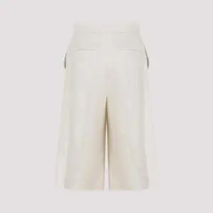 Max Mara Linen Bermuda - Multicolor