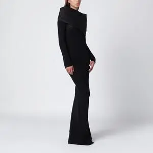 ENTIRE STUDIOS Long Wool Dress - Black