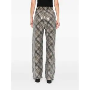 DIESEL® Neutrals Trousers Palazzo Pants