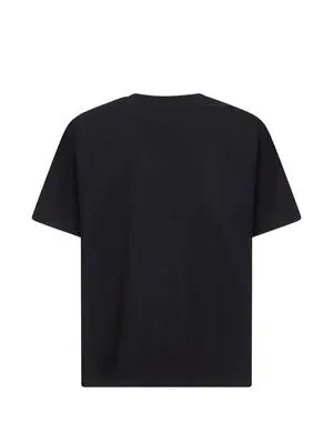 Stone Island T-shirt With Logo Patch - Black