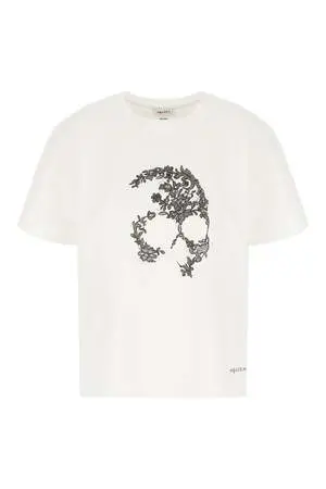 Alexander McQueen Crewneck Short Sleeve T-shirt - Multicolor
