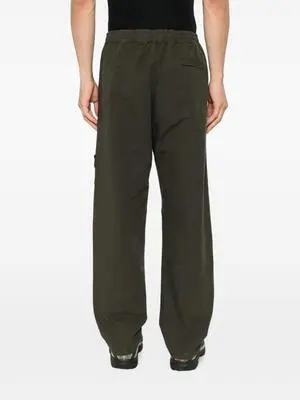 Stone Island Cargo Trousers With Logo Patch - Gray