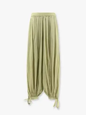 Chloé Harem Trousers With Knot Detail - Multicolor