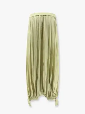 Chloé Harem Trousers With Knot Detail - Multicolor