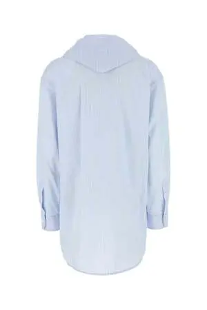 Miu Miu Embroidered Poplin Shirt