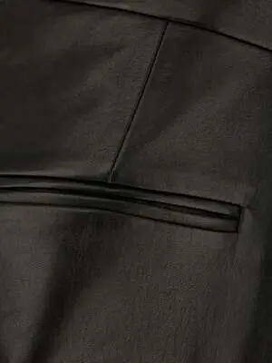 Alberta Ferretti Leather Pants