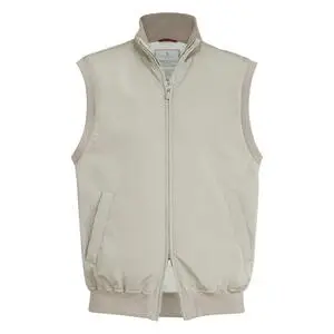Brunello Cucinelli Neutrals Jackets Waistcoats & Gilets - Cream