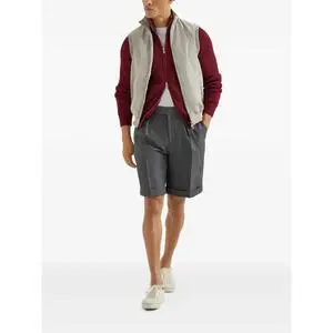 Brunello Cucinelli Neutrals Jackets Waistcoats & Gilets