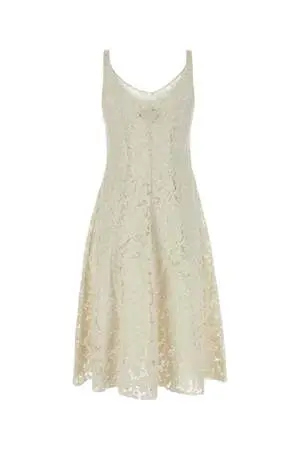 Prada Ivory Lace Dress