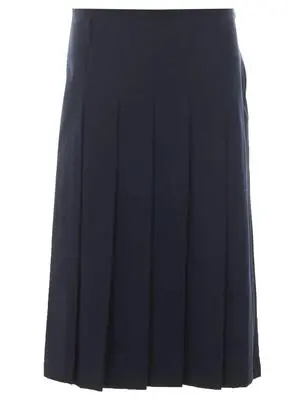 A.p.c. Gabardine Midi Skirt - Blue