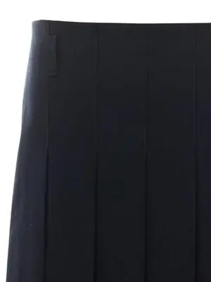 A.p.c. Gabardine Midi Skirt - Blue