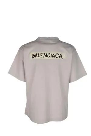 Balenciaga Cotton Jersey T-shirt - Multicolor