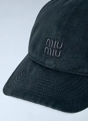 Miu Miu Drill Baseball Cap