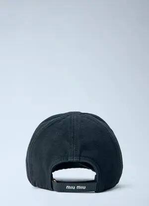 Miu Miu Drill Baseball Cap