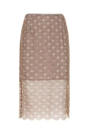 ROTATE BY BIRGER CHRISTENSEN ROTATE BY BIRGER CHRISTENSEN Beaded Midi Skirt Multicolor