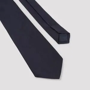 Giorgio Armani Silk Neck Tie - Blue