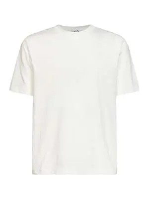 Etro Beige Cotton Logo-embroidered T-shirt - Multicolor