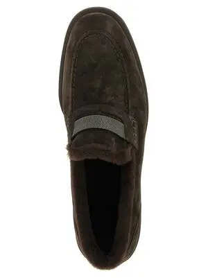 Brunello Cucinelli Penny Loafer' Loafers - Brown