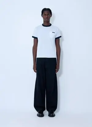 Prada Logo Motif T-shirt