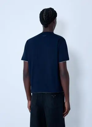 Prada Logo Motif T-shirt