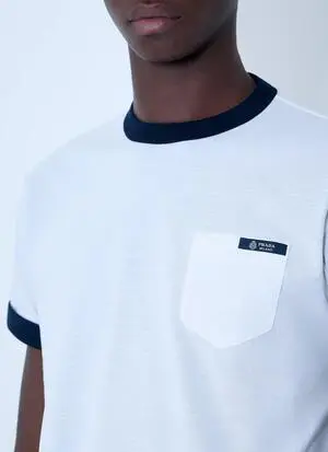 Prada Logo Motif T-shirt