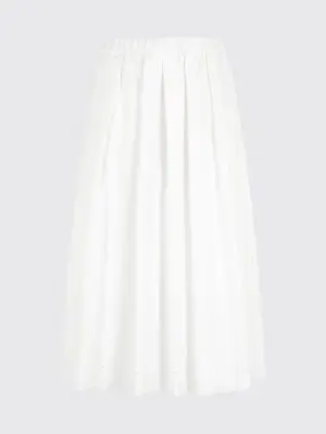 Max Mara Poplin Midi Skirt