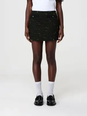 Gucci Wool Blend Mini Skirt - Green