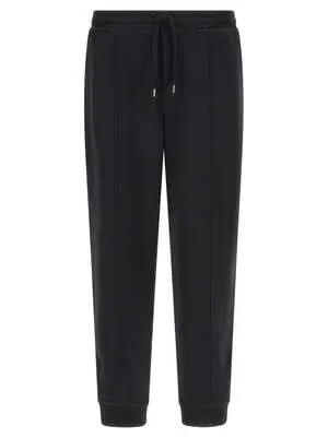 Brunello Cucinelli Cotton, Cashmere And Silk Joggers - Black