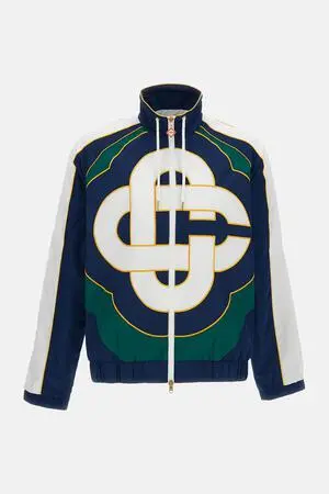 Casablanca Technical Taffeta Windbreaker Jacket - Multicolor